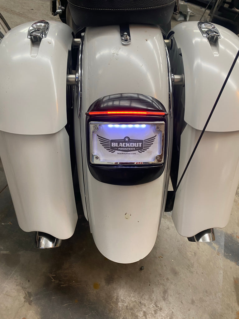 Black Ops LED Plate 3-light for Indian models ‘19 and older – Blackout ...