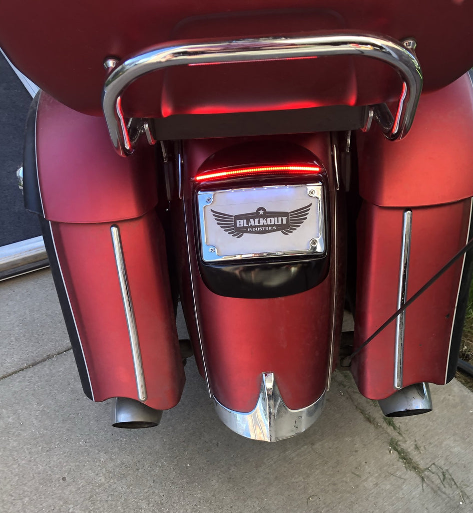 Black Ops LED Plate 3-light for Indian models ‘19 and older – Blackout ...