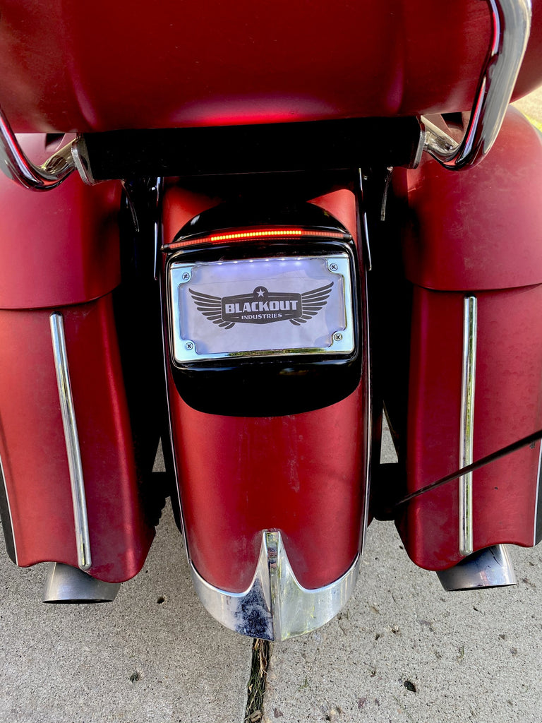 Black Ops LED Plate 3-light for Indian models ‘19 and older – Blackout ...